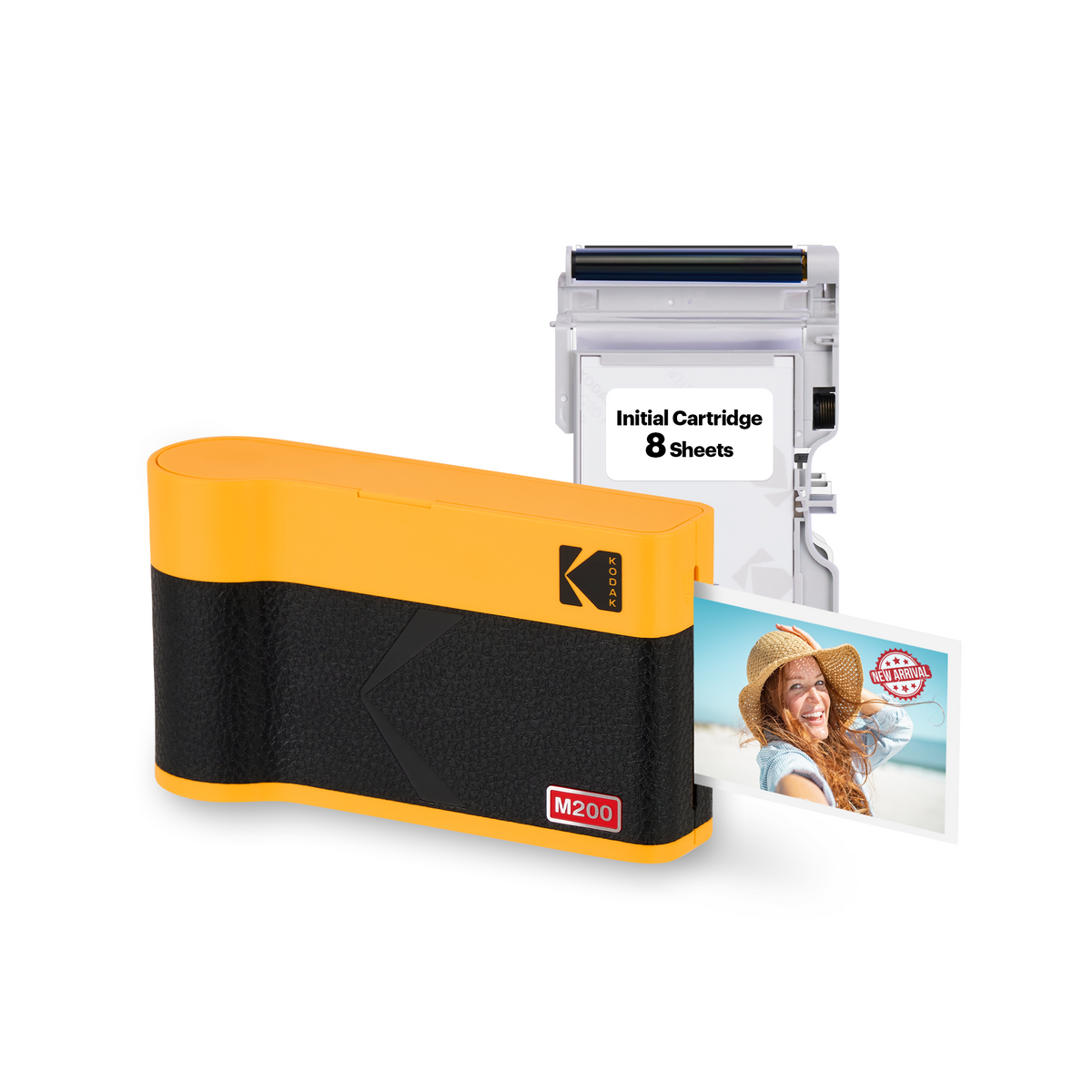 KODAK Mini 2 ERA Portable Photo Printer (2.1x3.4) (Printer + 8 Sheets ...