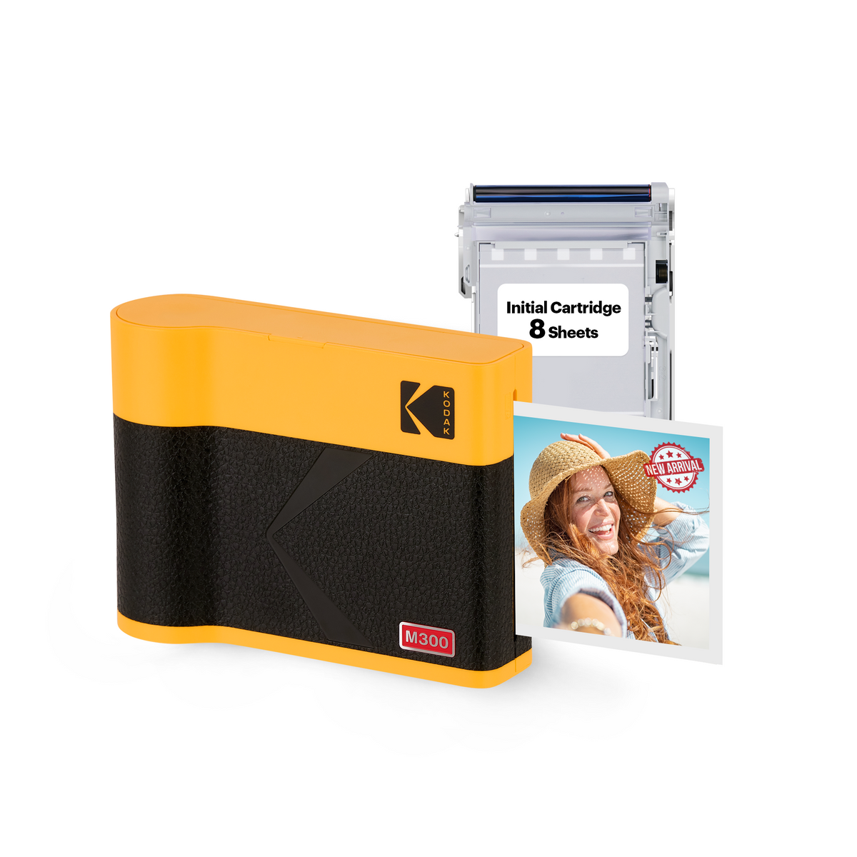 KODAK Mini 3 ERA Portable Photo Printer (3x3inches) (Printer + 8 Sheet ...