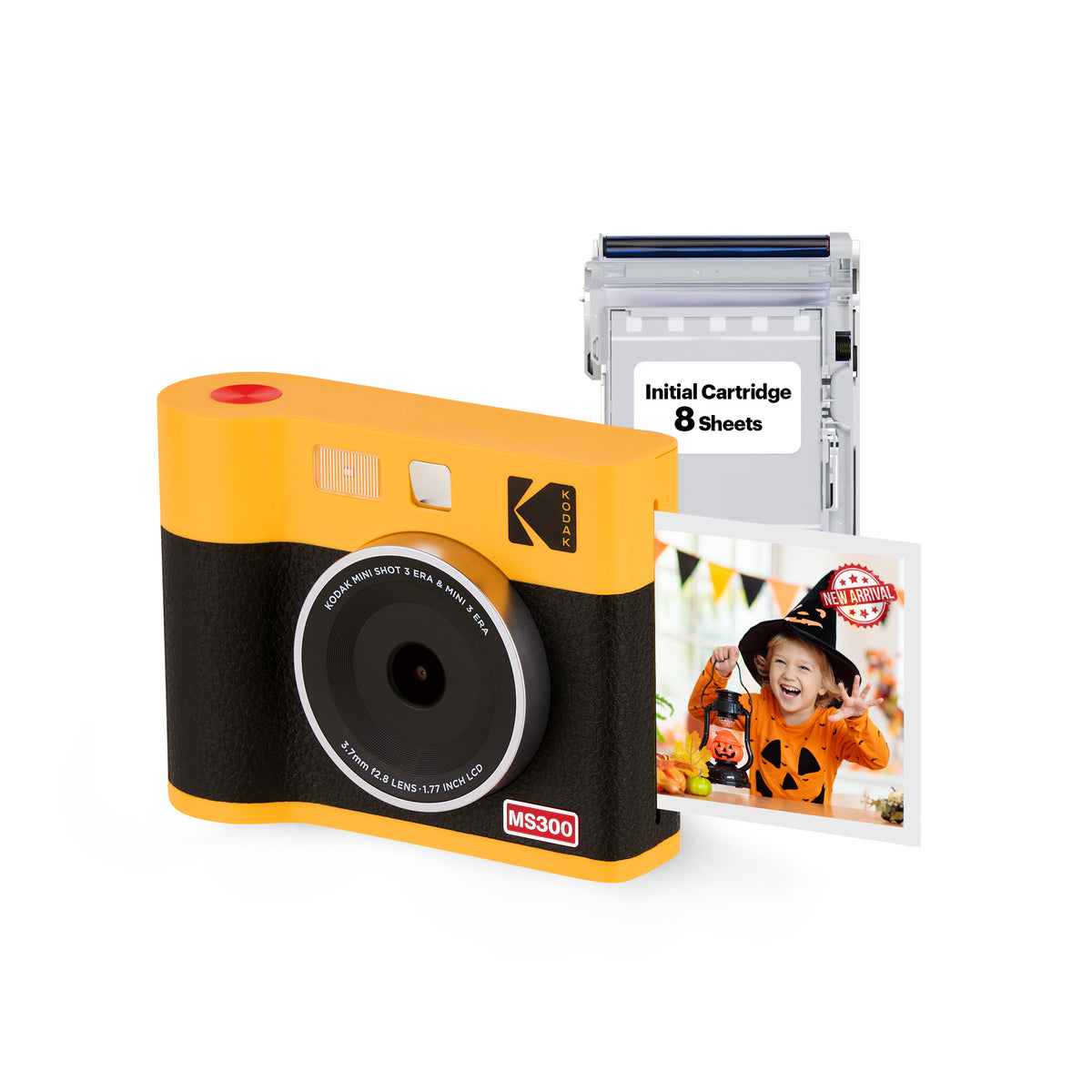 KODAK Mini Shot 3 ERA 2-in-1 Instant Camera and Photo Printer (3x3) (C ...