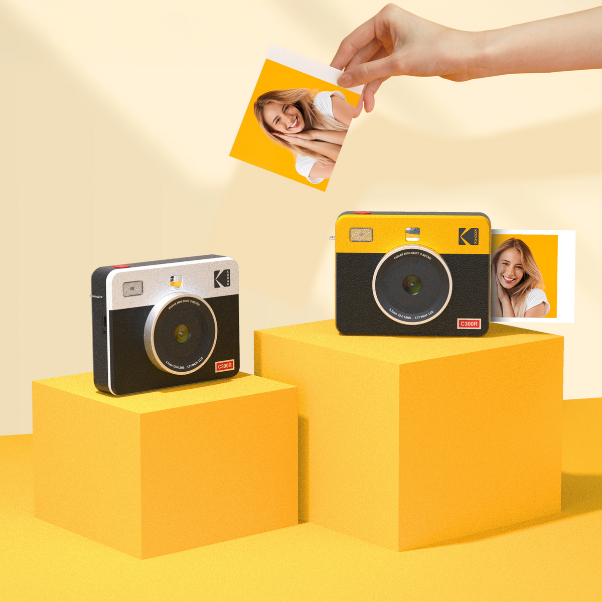 Kodak Mini Shot 3 Retro | Best Instant 3x3” Bluetooth Camera Printer ...
